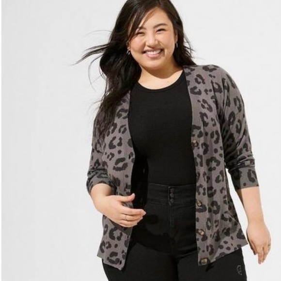 torrid | Sweaters | Torrid Boyfriend Cardigan Drop Shoulder Sweater ...